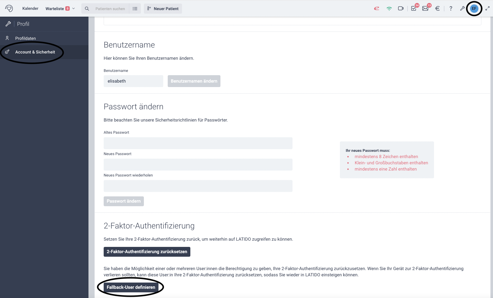 2-Faktor-Authentifizierung mit Google Authenticator – LATIDO Help Center